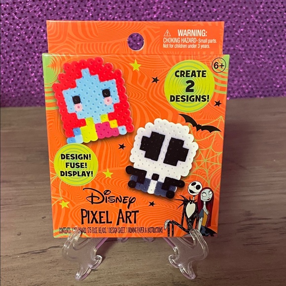 Disney | Office | Disney Pixel Nightmare Before Christmas Art Bead Set ...